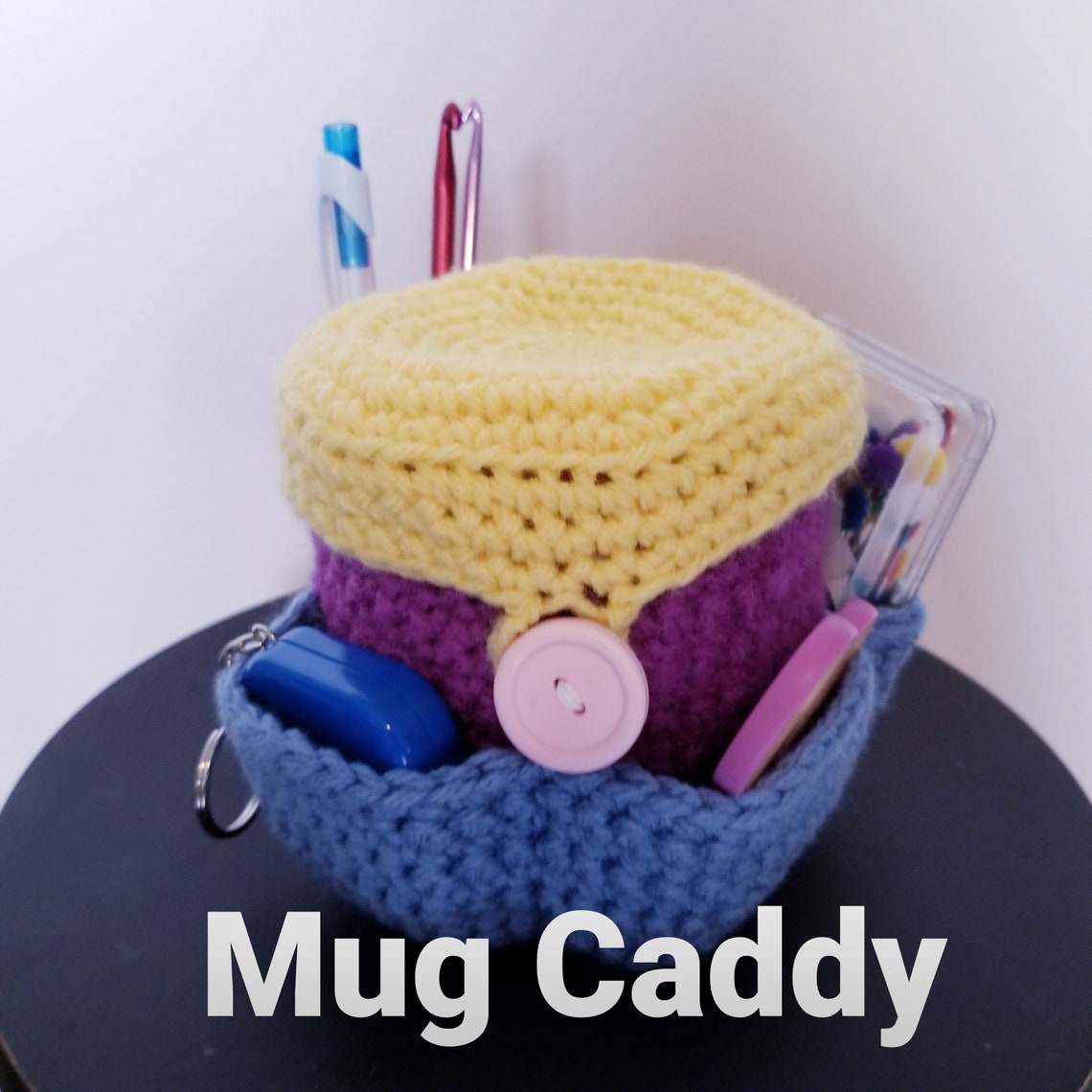 Mug Caddy Crochet Pattern PDF Instant Download | Etsy