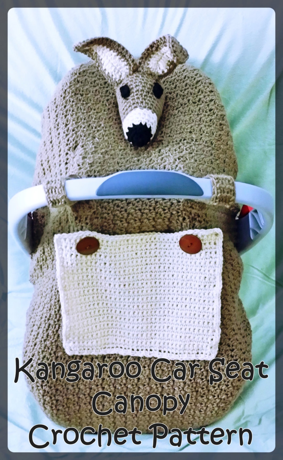 Kangaroo Car Seat Canopy Crochet Pattern - Etsy