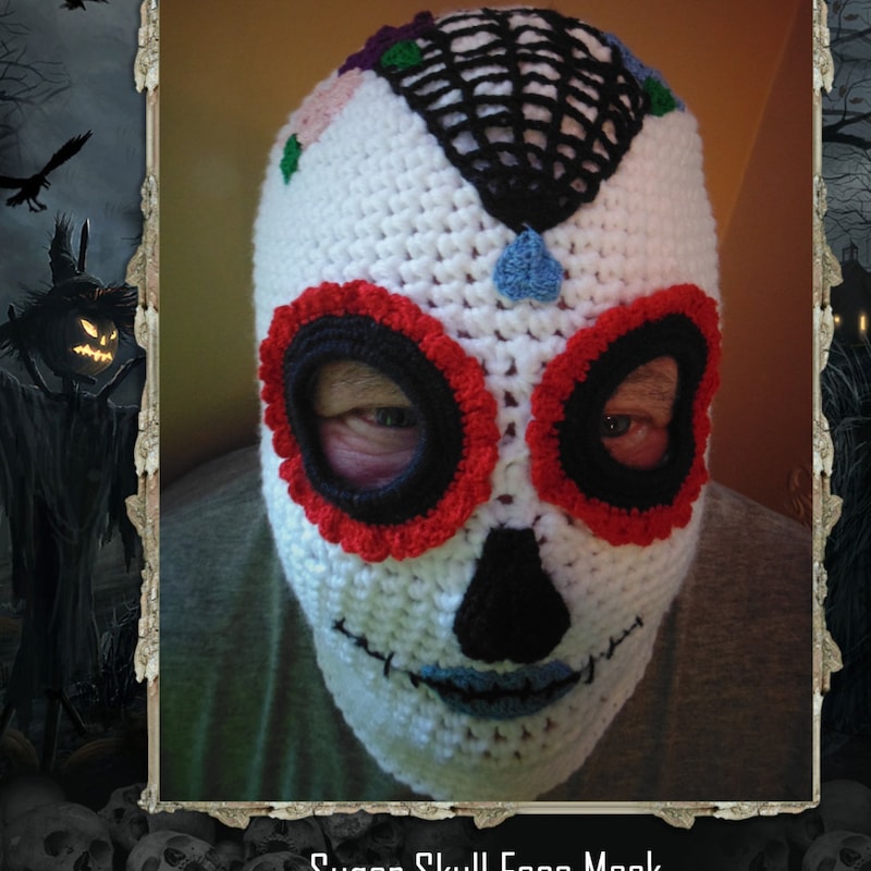 Skull Face Mask - Etsy