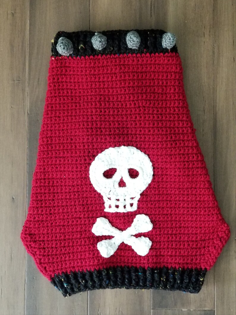 Bad Ass Dog Sweater Crochet Pattern PDF Instant Download - Etsy