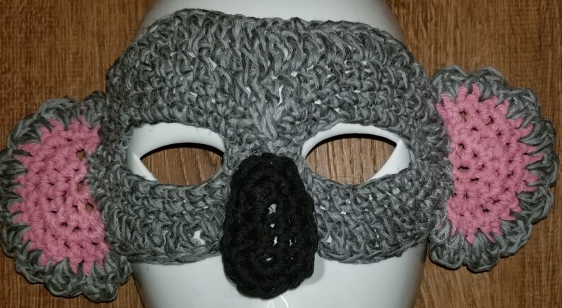 Koala Bear Costume Mask Pdf-instant Delivery - Etsy