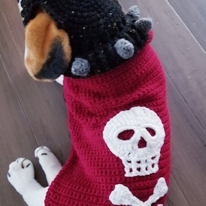 Bad Ass Dog Sweater Crochet Pattern PDF Instant Download - Etsy