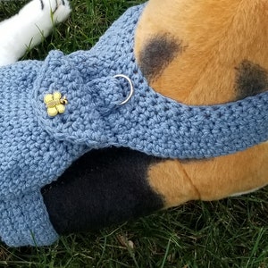Dog Backpack and Harness - Crochet Pattern - PDF - Etsy