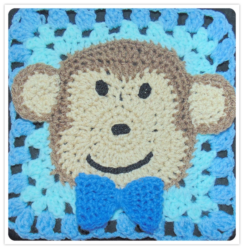 A Barrel of Monkeys Blanket/Afghan Crochet Pattern PDF - Etsy México