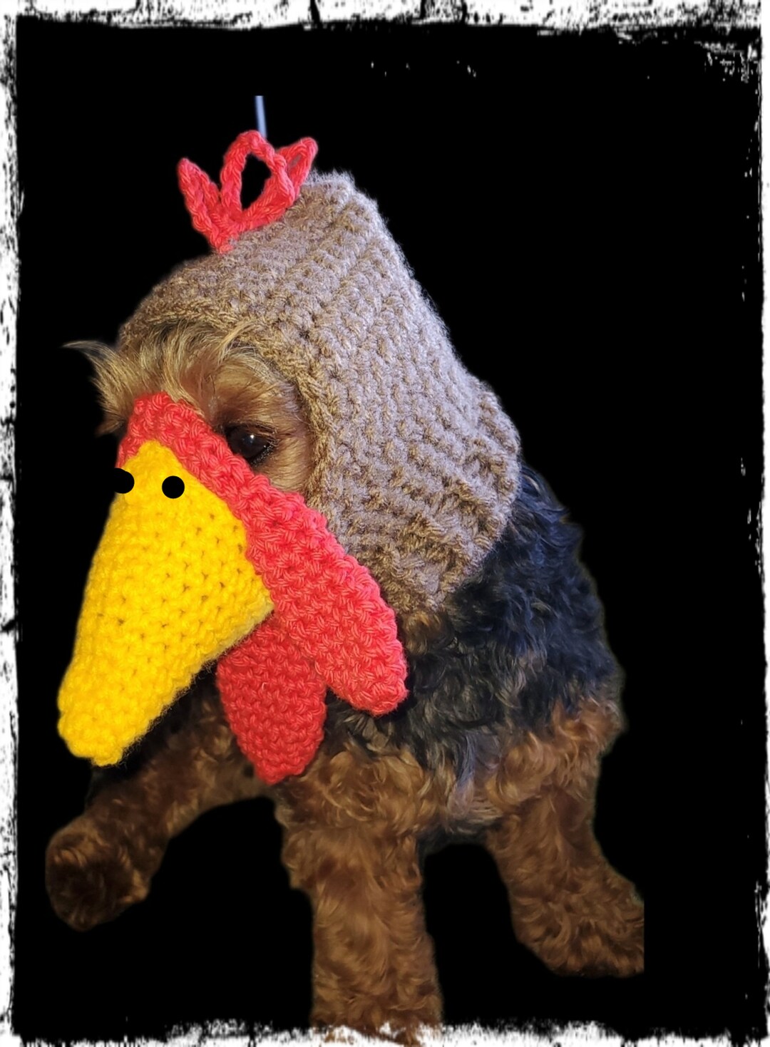 Turkey Dog Hood Crochet Pattern PDF - Etsy