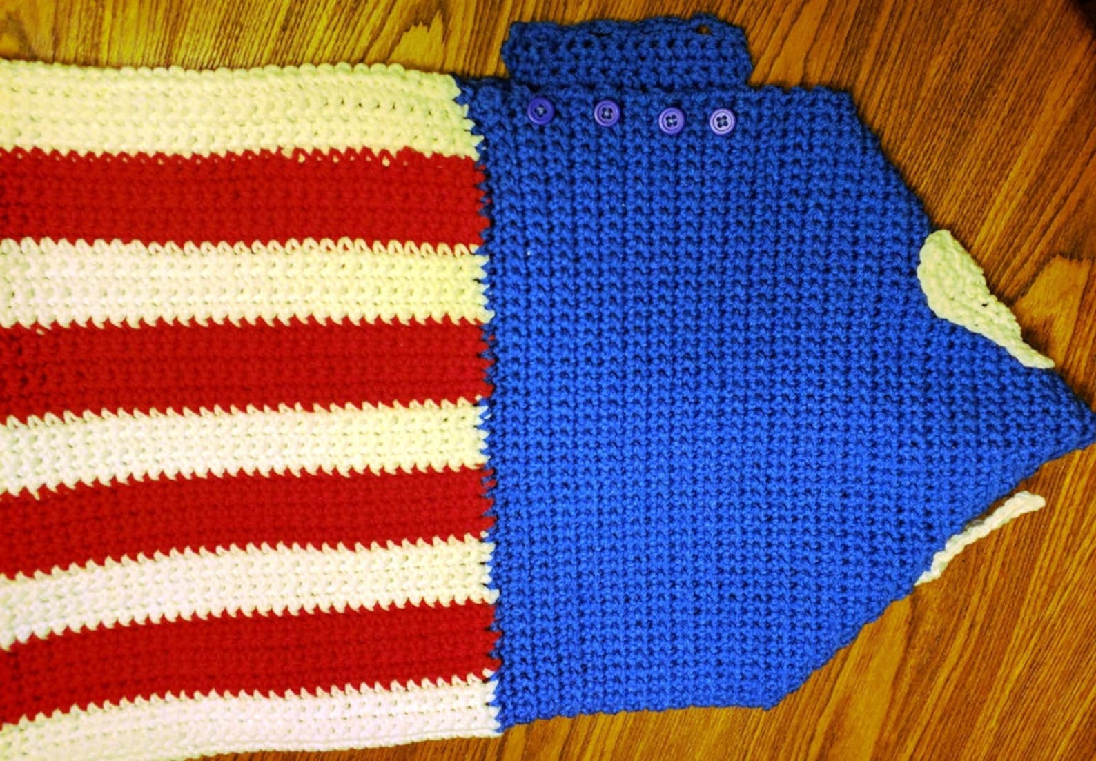 Captain of Americas Crochet Pattern PDF INSTANT DOWNLOAD | Etsy