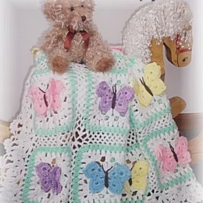 Butterfly Afghan Pattern - Etsy