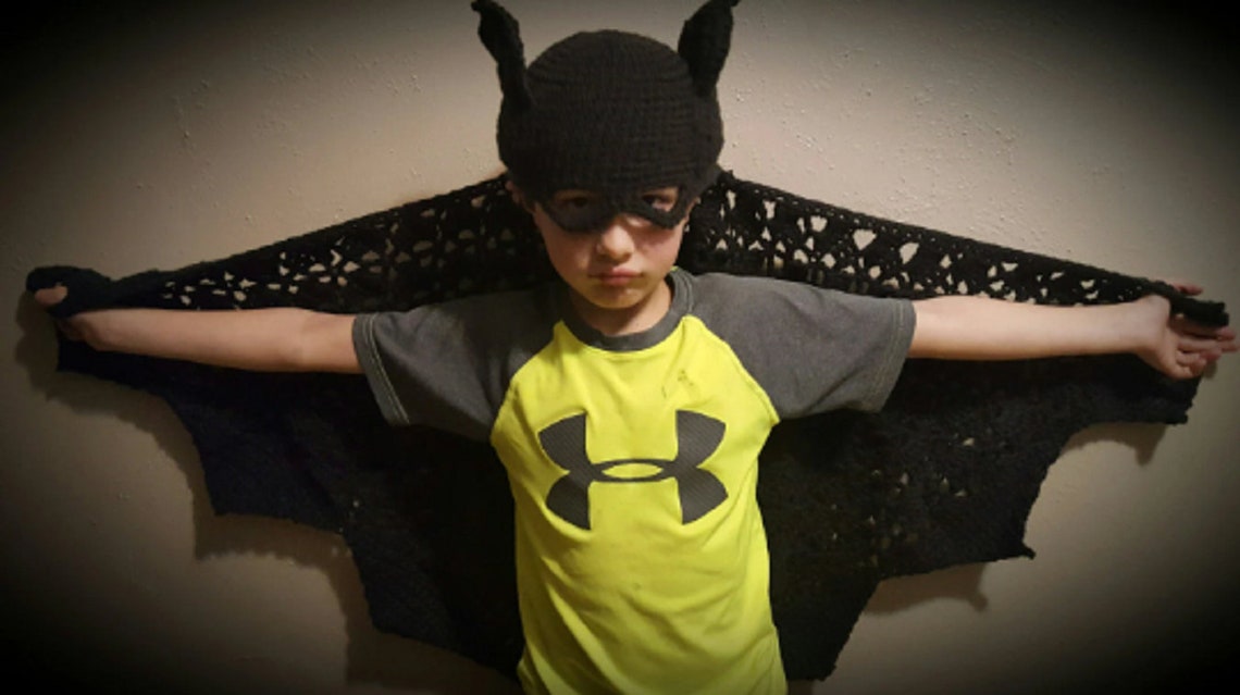 Baby/toddler Hooded Bat Cape - PDF Instant Download - Etsy