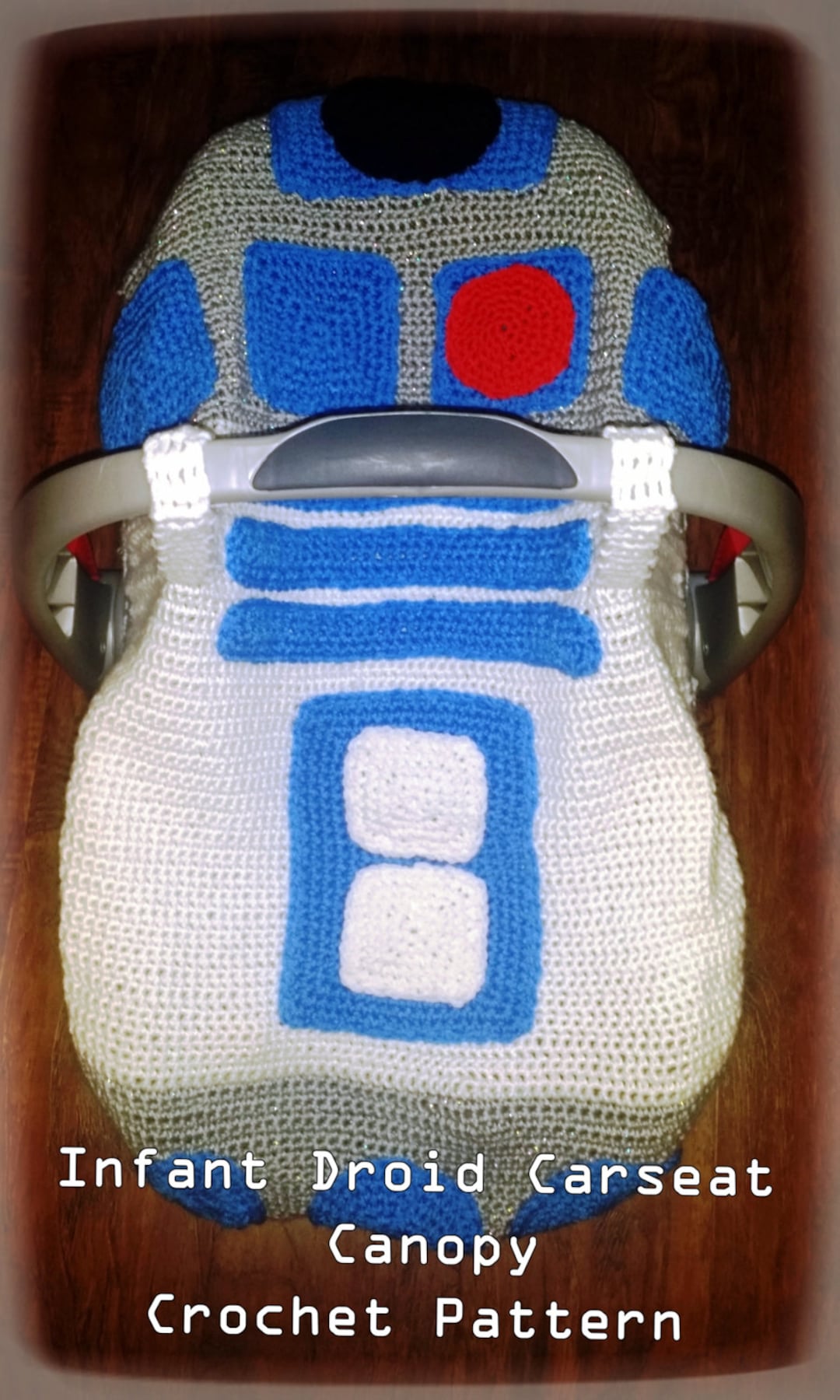 Baby Droid Car Seat Canopy Crochet Pattern Instant Download PDF - Etsy