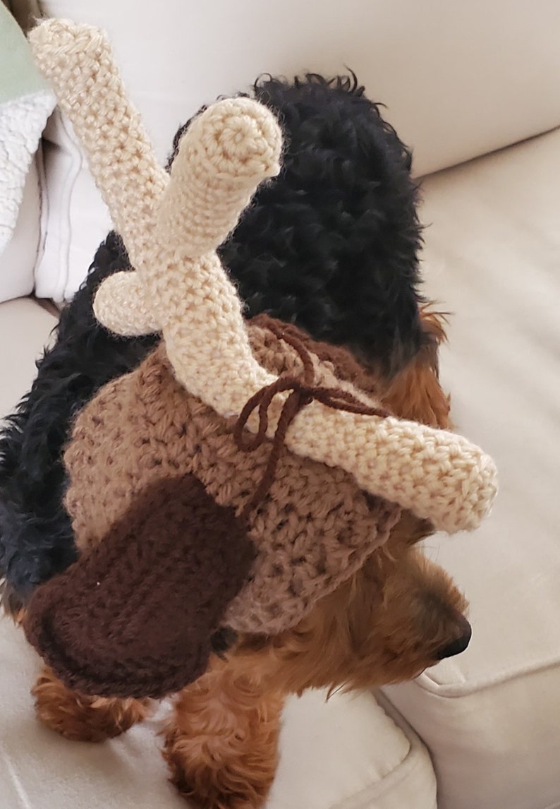 Grinch Inspired Max Dog Hood Crochet Pattern - PDF - Etsy