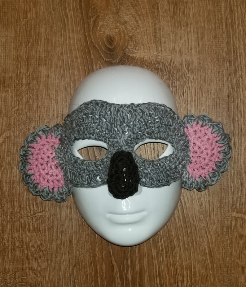 Koala Bear Costume Mask Pdf-instant Delivery - Etsy