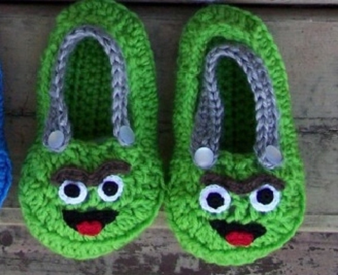 Eight Different Character Bootie Crochet Patterns in Four Sizespdf ...