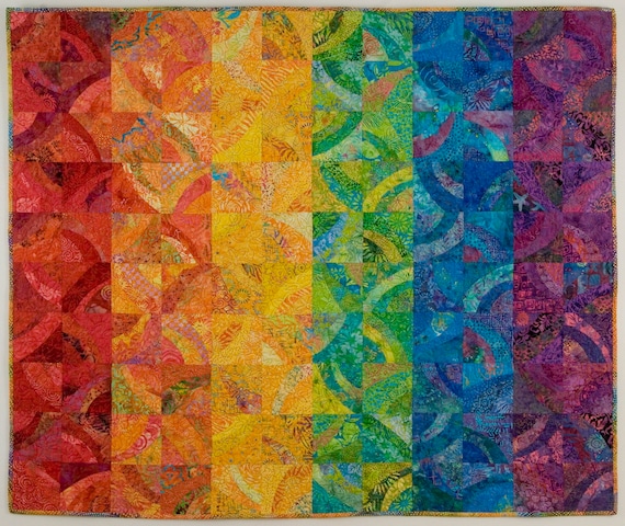 Playing with Colors Wall Hanging PATTERN | Etsy