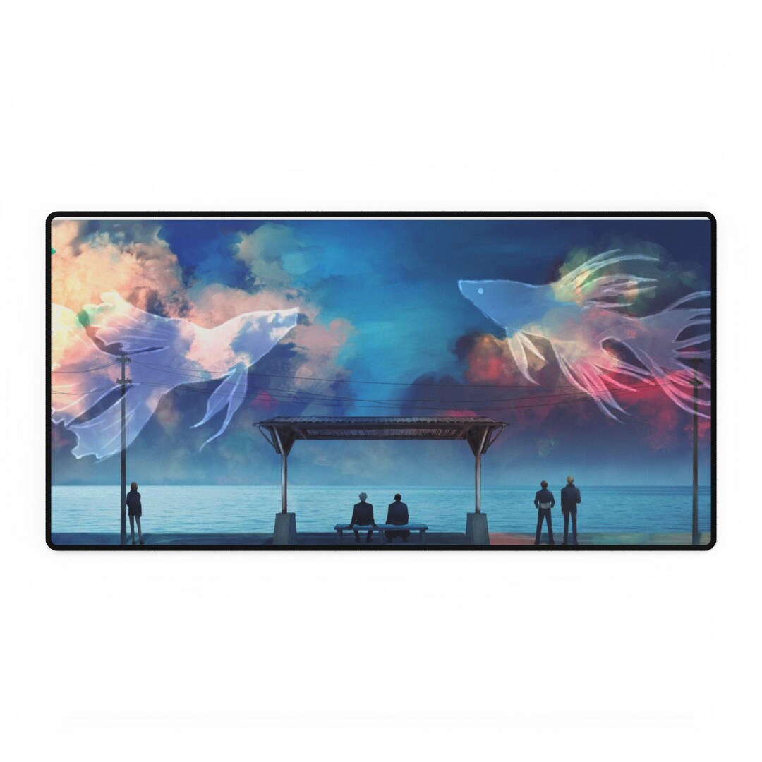 Gojo Saturo and Geto Table Mat , Colorful Art Desk Accessories, Office ...