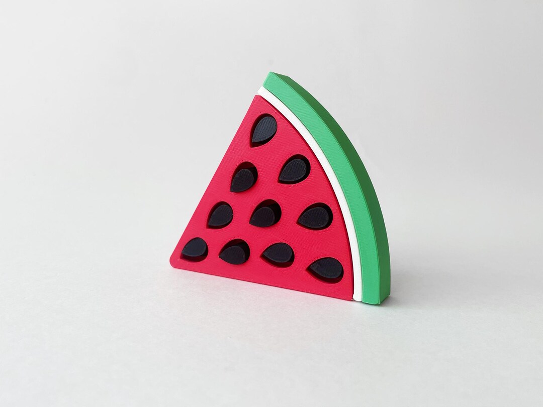 Mom’s Watermelon Wedge Tactile Fidget Toy for Tactile Pretend Play - Etsy