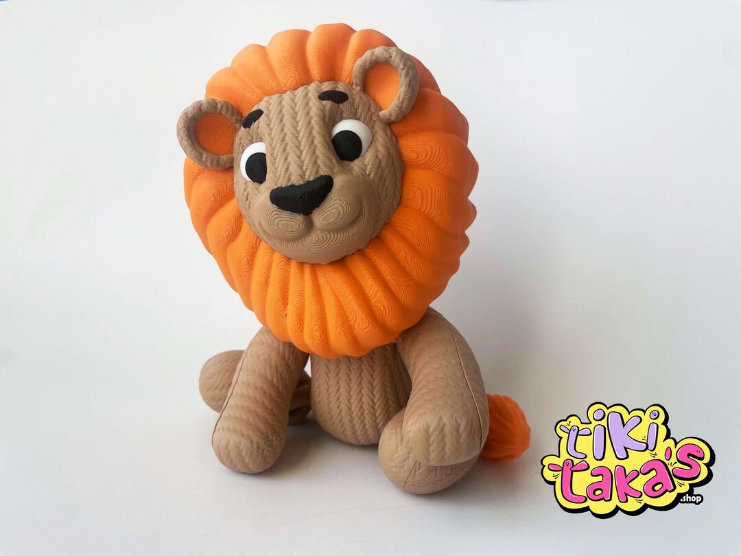Tom's Mighty Lion Toy - Etsy