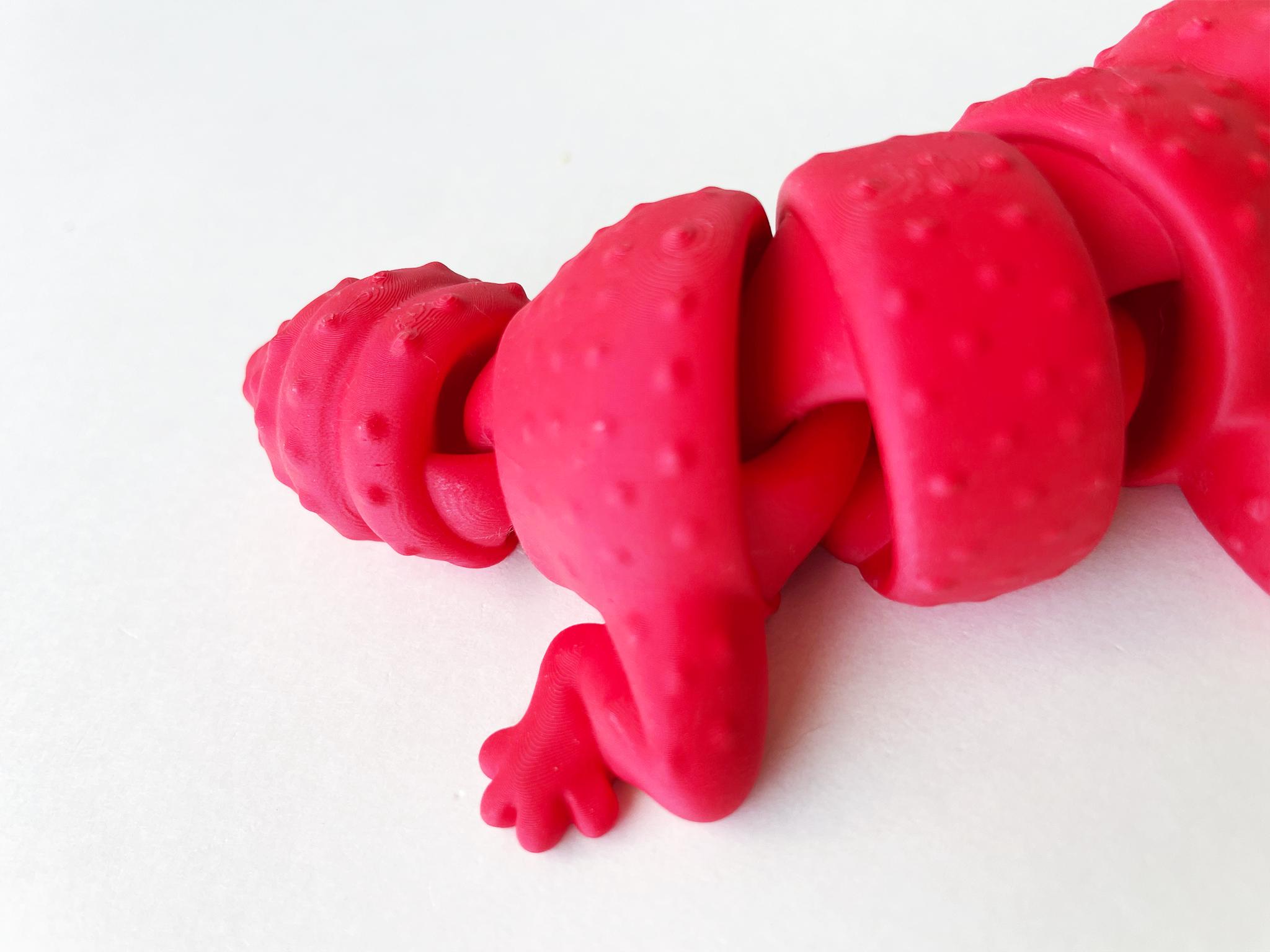 Red Desert Gecko Fidget Toy for Pretend Play and STEM Learning - Etsy