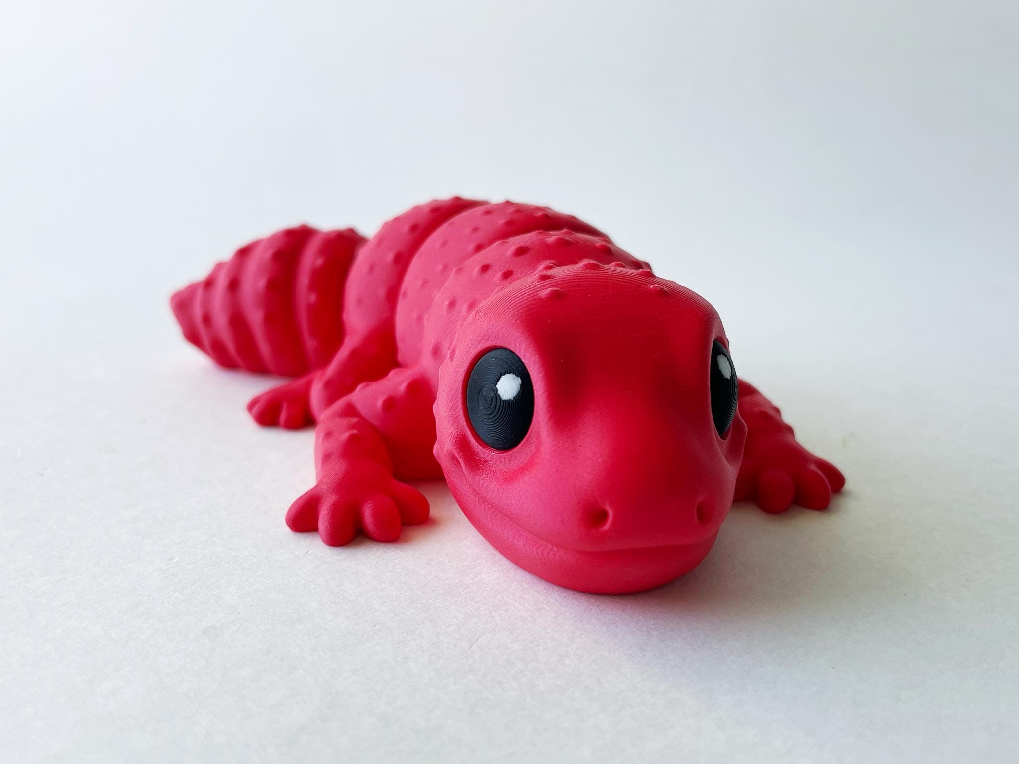 Red Desert Gecko Fidget Toy for Pretend Play and STEM Learning - Etsy