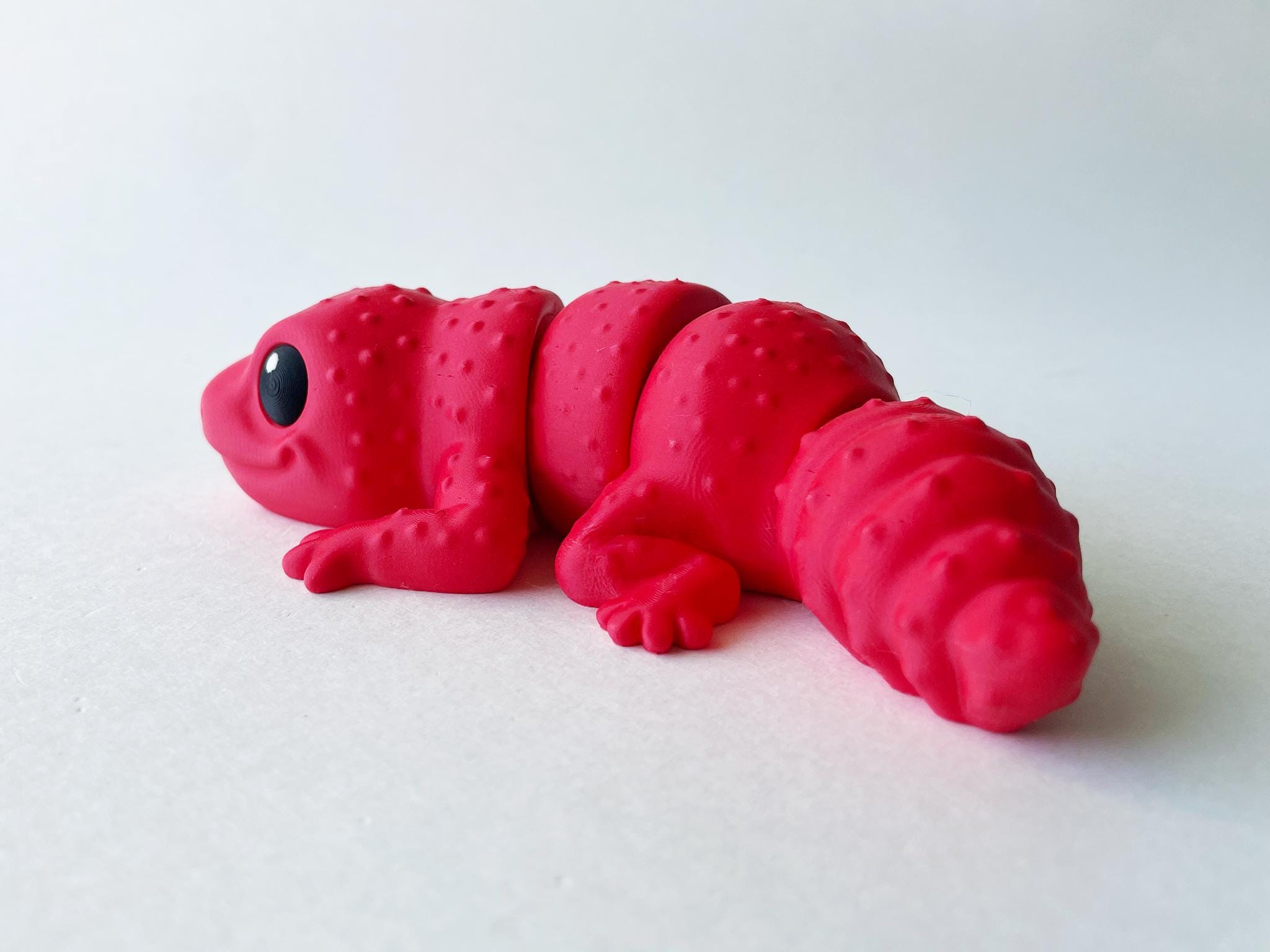 Red Desert Gecko Fidget Toy for Pretend Play and STEM Learning - Etsy