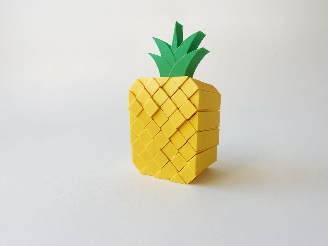 Patrick’s Yellow Pineapple Fidget Toy - Etsy