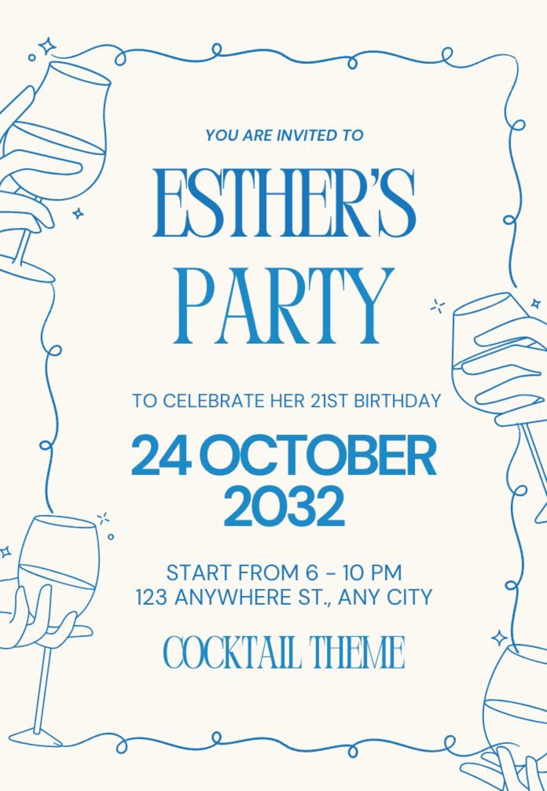Invitation for Your Party - Etsy
