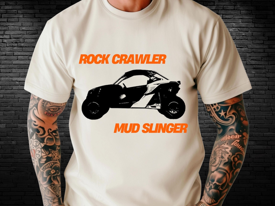Rock Crawler Mud Slinger T-shirt, Off-road Tee, Sxs UTV ATV, Unisex ...