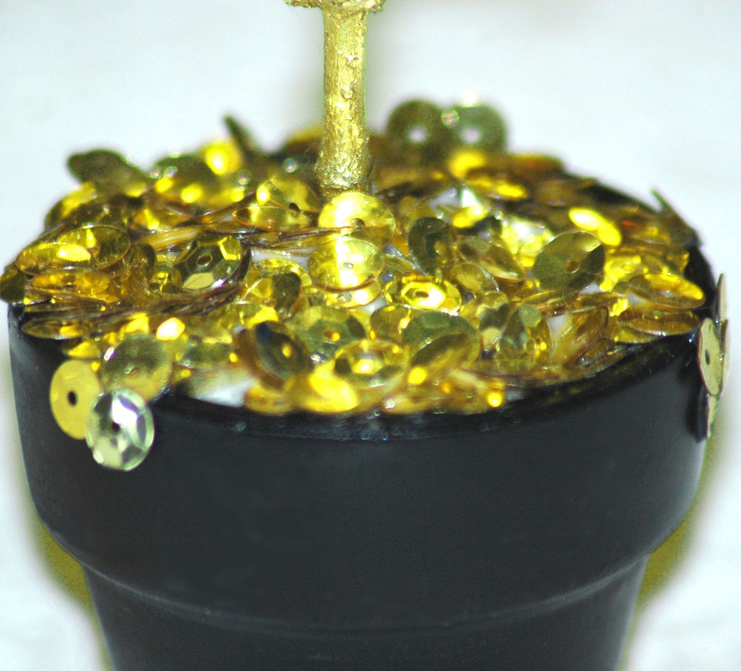 Recycled Money, Pot of Gold/money Tree Decoration/favor - Etsy