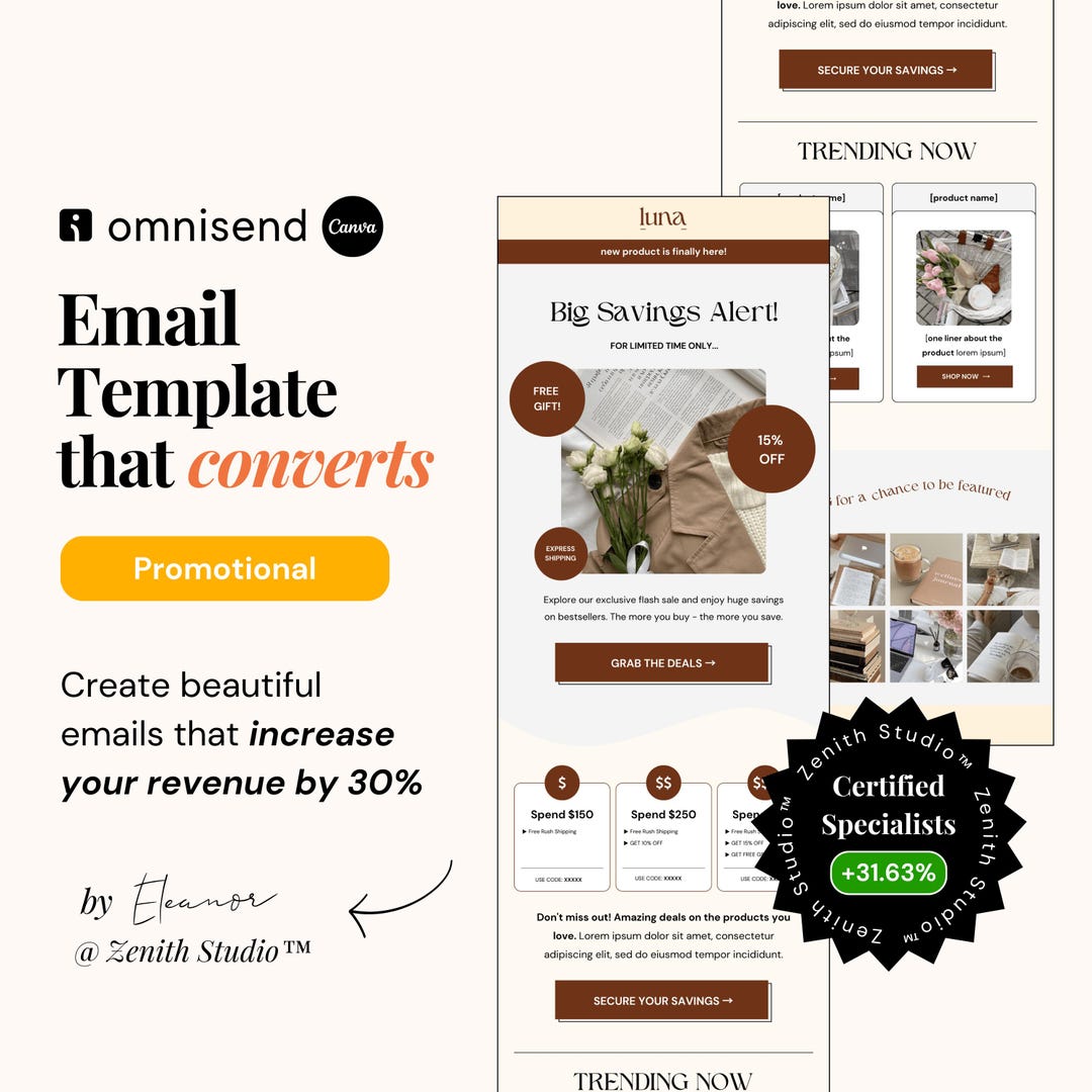 Email Marketing Templates Omnisend Email Designs Newsletter Templates ...