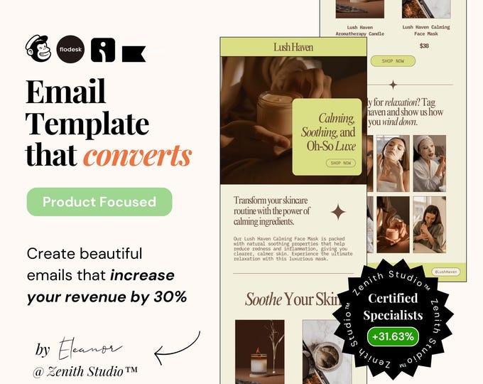 Email Marketing Templates Canva, Modern Minimalist Newsletter Template ...