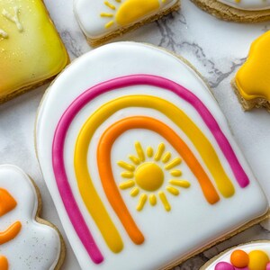 First Trip Around the Sun Birthday Sugar Cookies, Custom Birthday Sugar ...