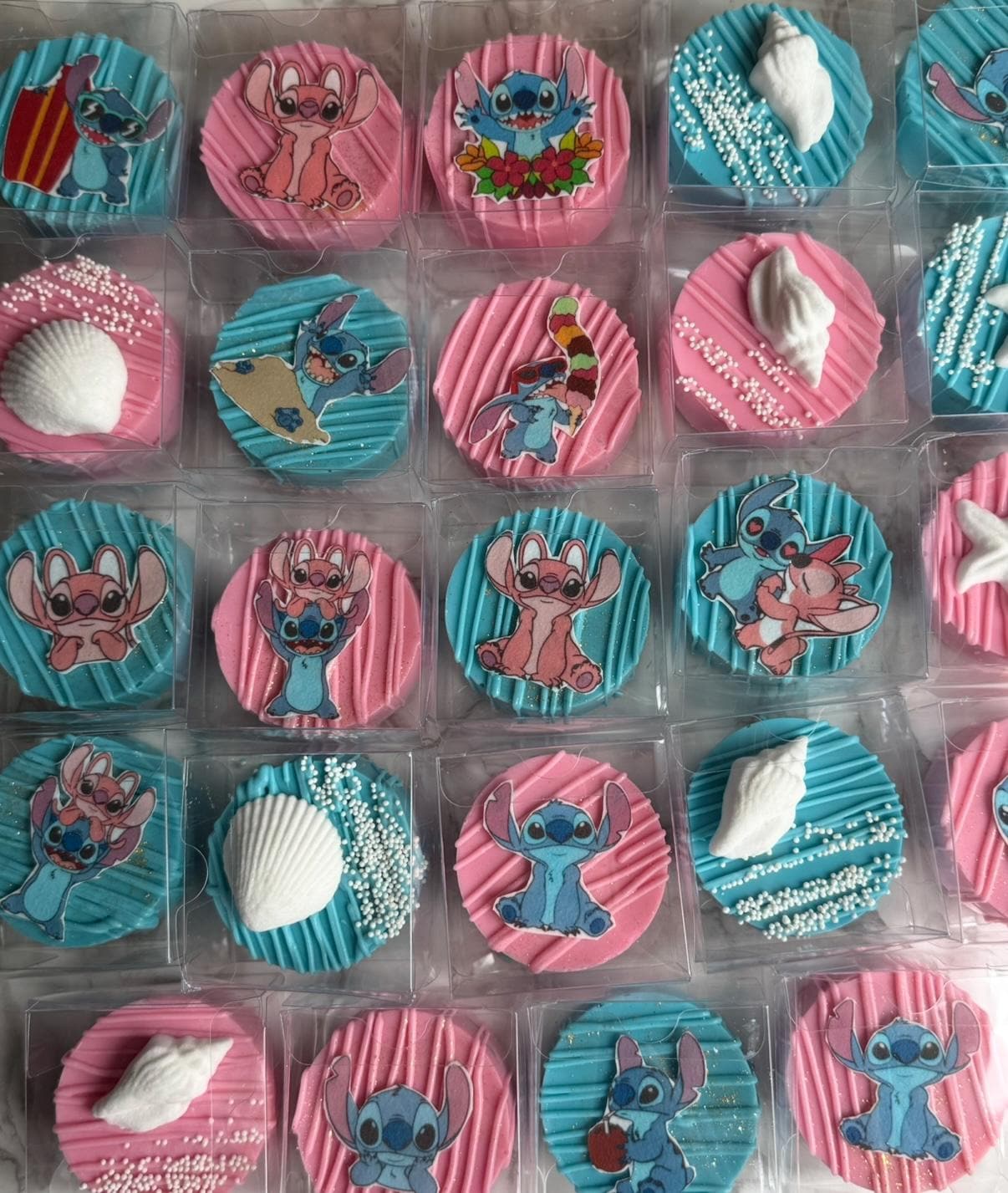 Stitch and Angel Chocolate Covered Oreos, Lilo & Stitch Party Favors ...