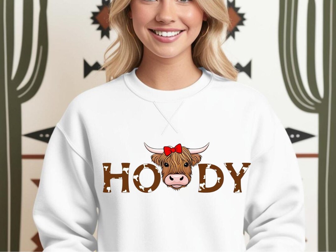 Howdy Print, Highlander SVG, Cow, Western SVG, Country Vibes, Instant ...
