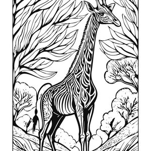 10 African Animal Coloring Pages — Safari Extravaganza! Lion, Elephant ...