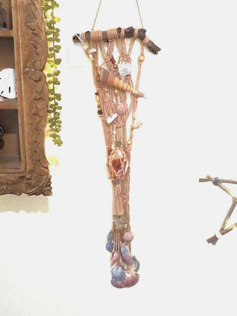 Divine Feminine Rose Gold Macrame Wind Chimes - Etsy Australia