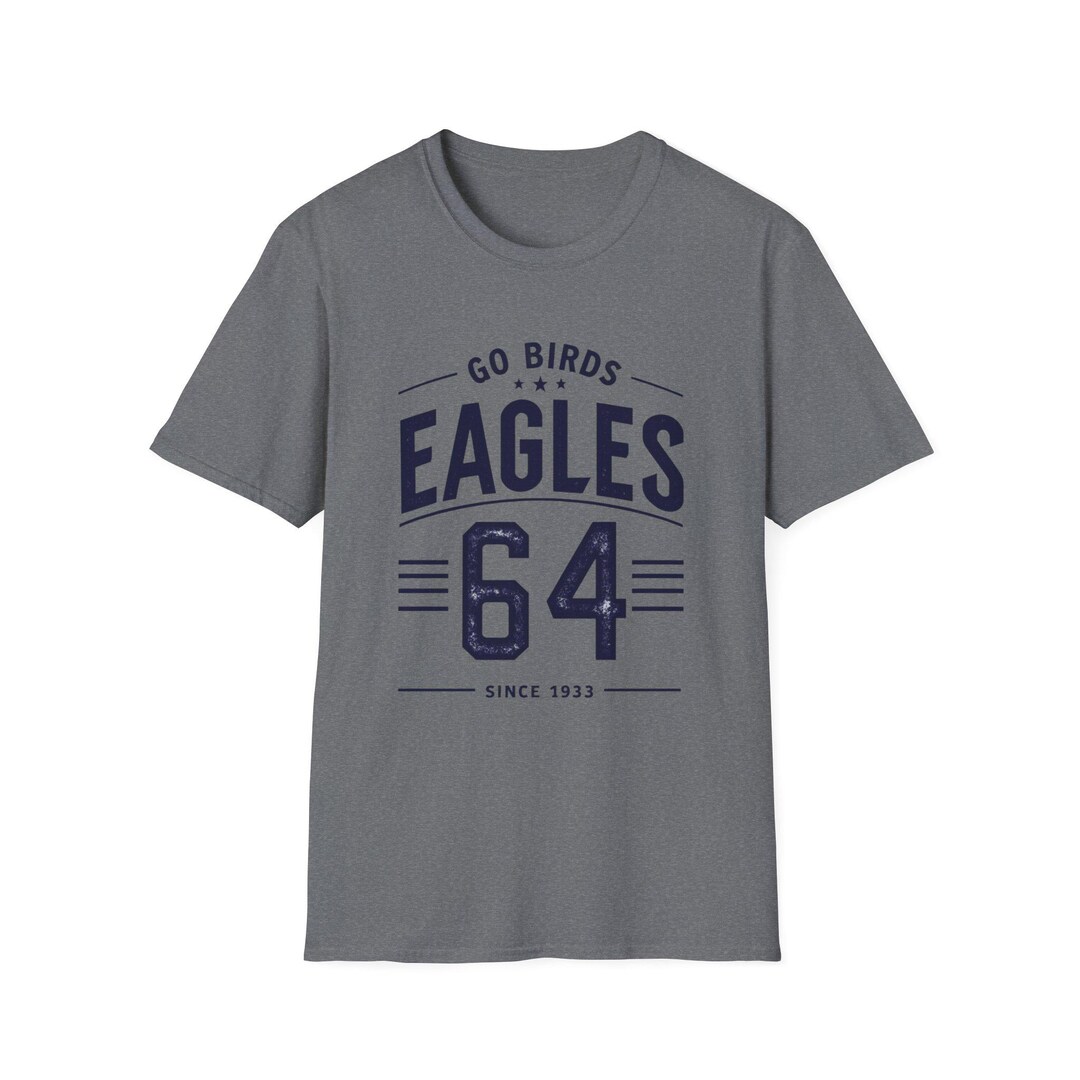 GO BIRDS EAGLES Since 1933 T-shirt Vintage Football Fan Shirt Game Day ...