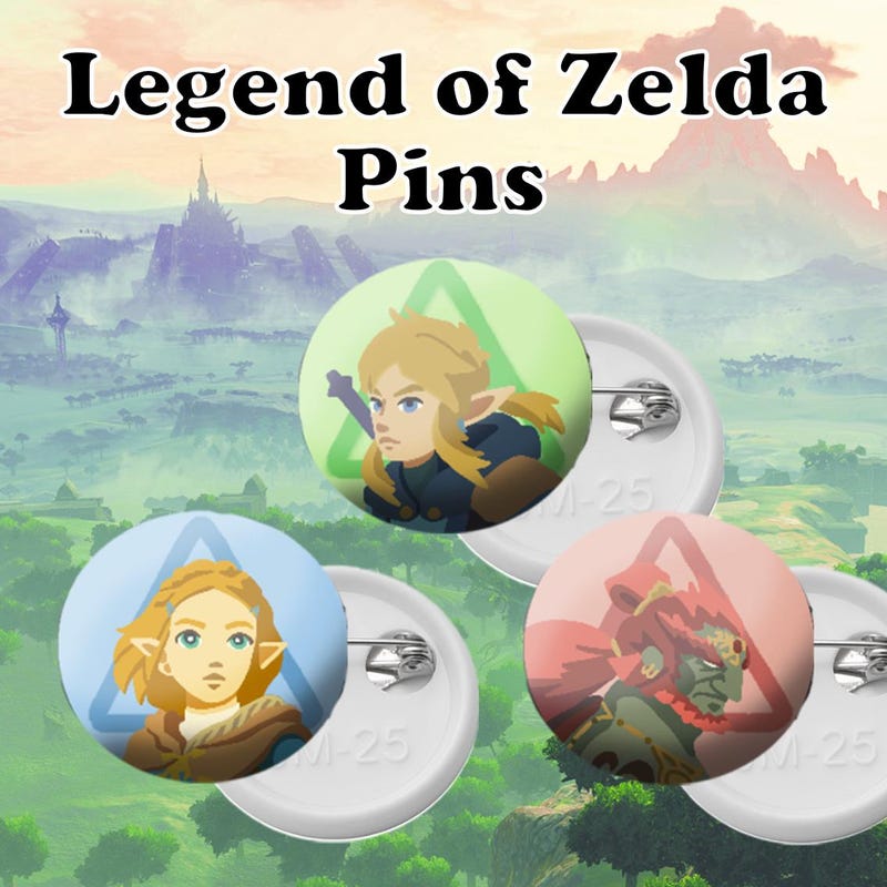 Zelda Pin - Etsy