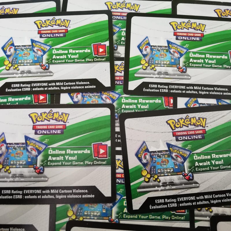 Codes for Cards Tcg - Etsy