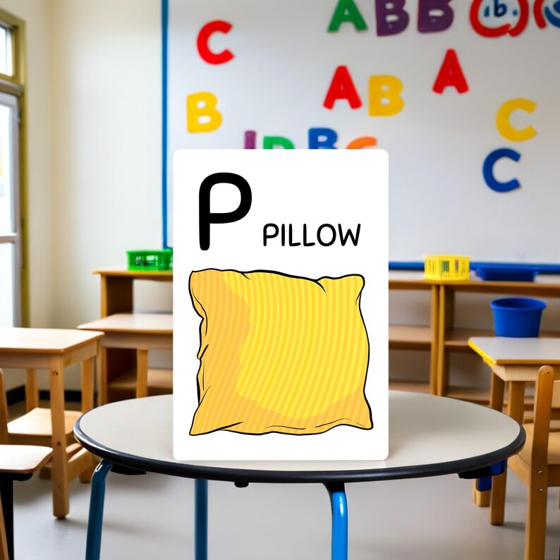 Printable 26 Everyday ABC Flashcards for Kids & Toddlers Learning ...