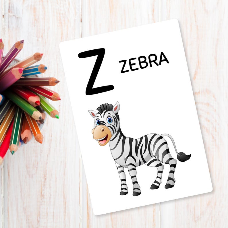 Animal ABC Flashcards | Printable Alphabet Cards for Toddlers ...