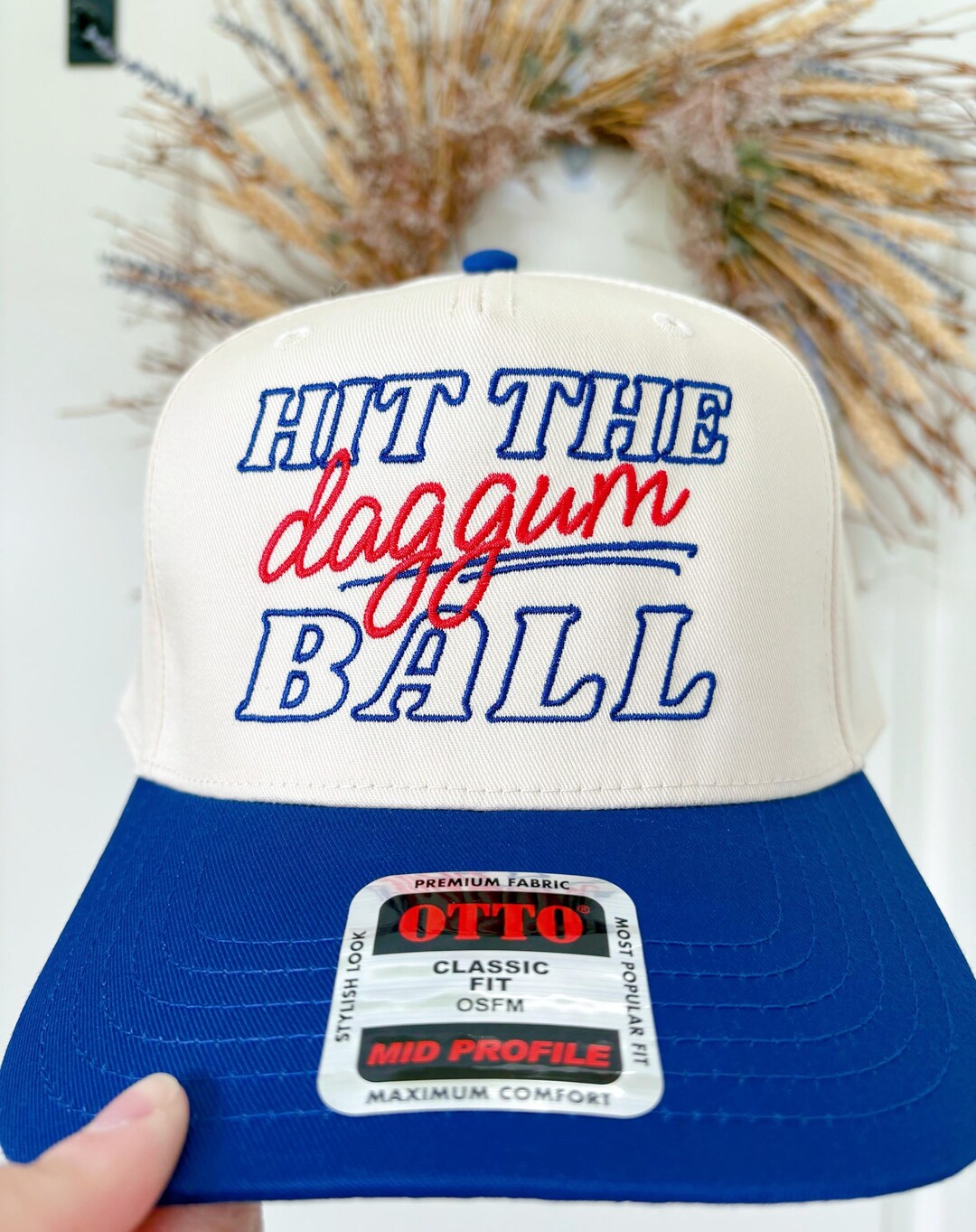 Hit the Daggum Ball Hat - Etsy
