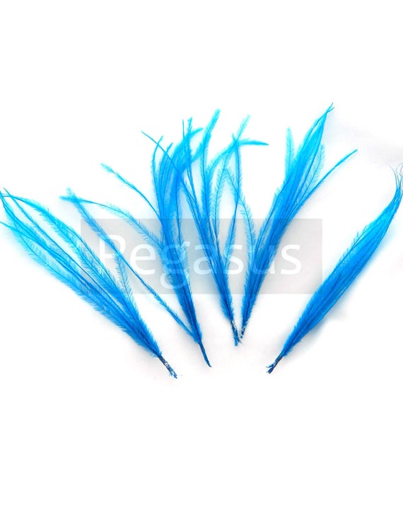 Azure Blue Ostrich Feather Spray 3 Package Size Cruelty Free - Etsy