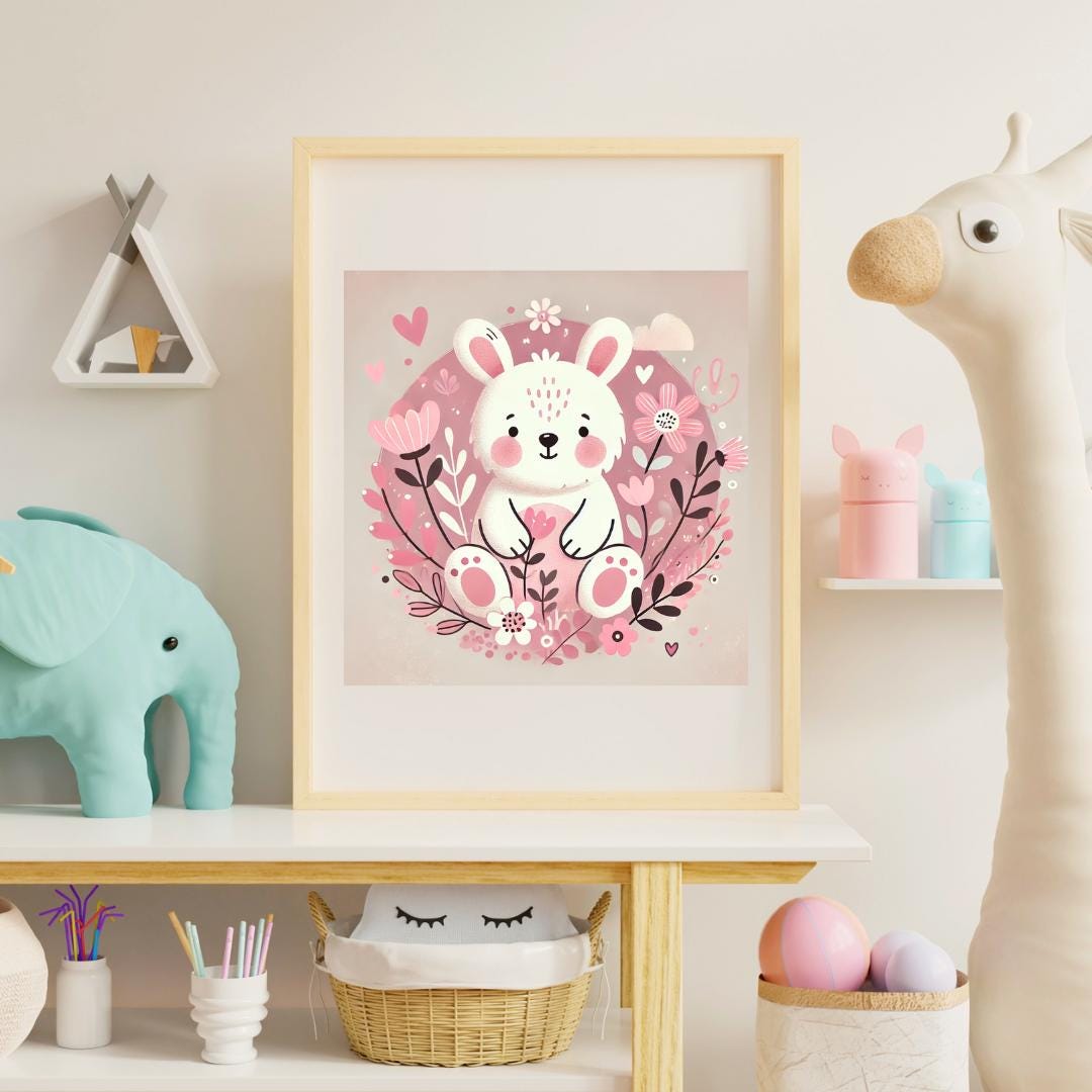 Set of 15 Digital Download Prints – Adorable Animal Illustrations - Etsy