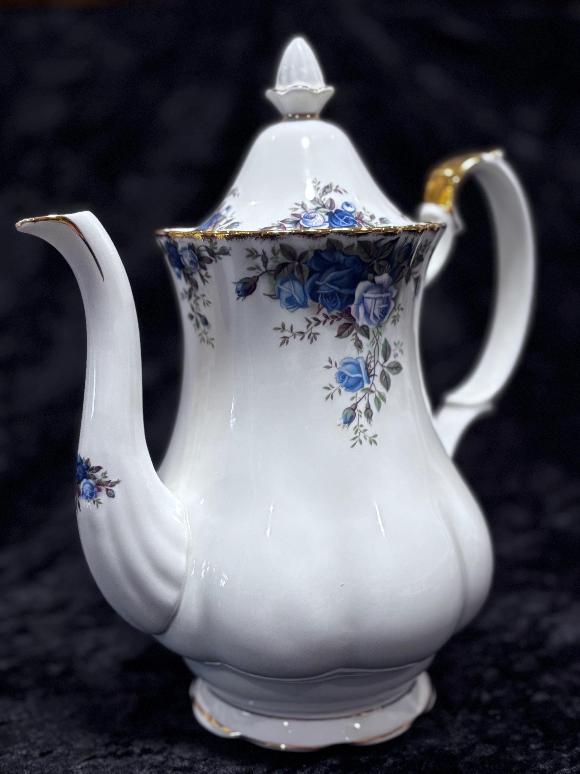 Royal Albert Moonlight Rose Coffee Urn. Made in England - Etsy