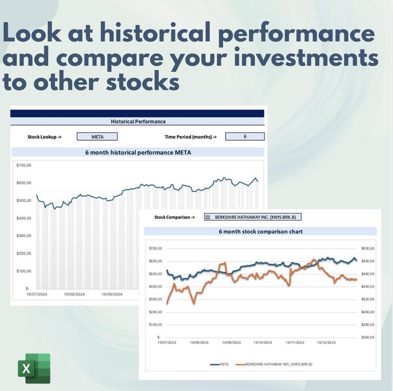 Stock Investment Tracker Excel Template Portfolio Management ...