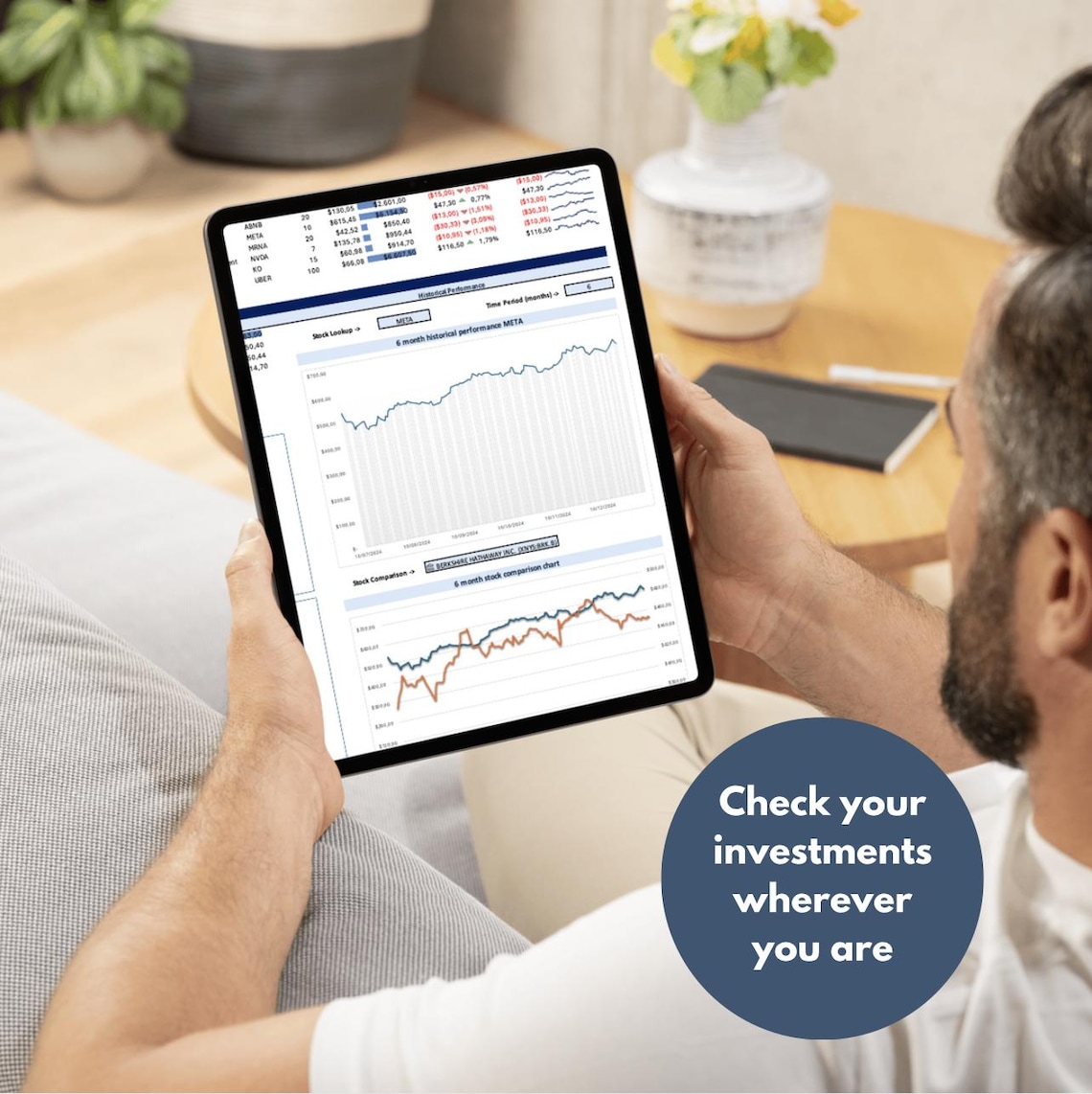 Stock Investment Tracker Excel Template Portfolio Management ...