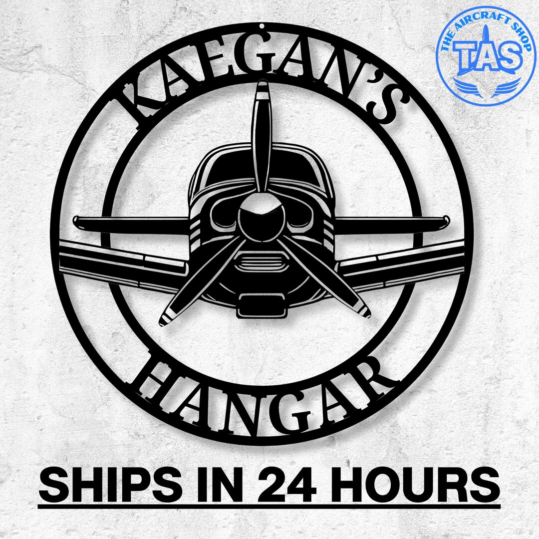 Personalized Metal Piper Comanche Sign / Custom Aviation Decor ...