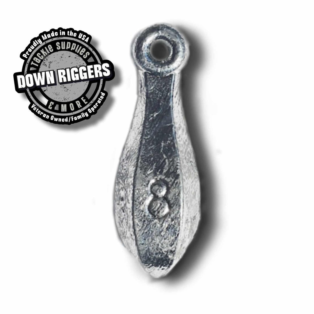 8oz Bank Sinkers - Fishing Tackle Supplies | up to 18pcs/9lbs ...