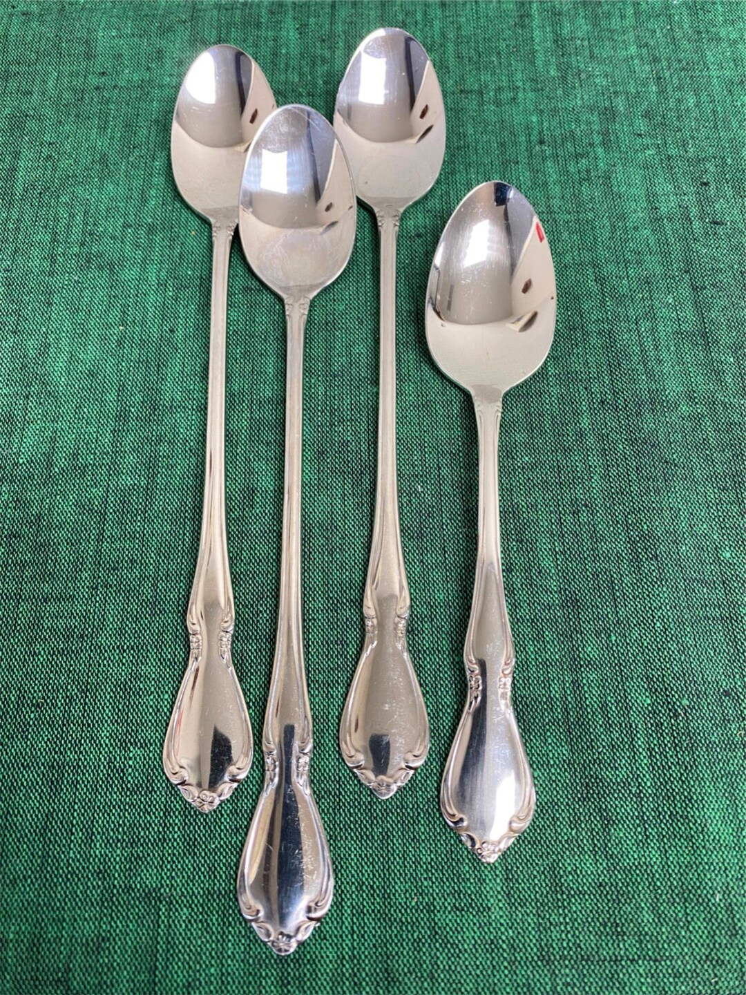 Oneida Stainless Steel CHATEAU Iced Teaspoons X3 & Bonus Teaspoon - Etsy