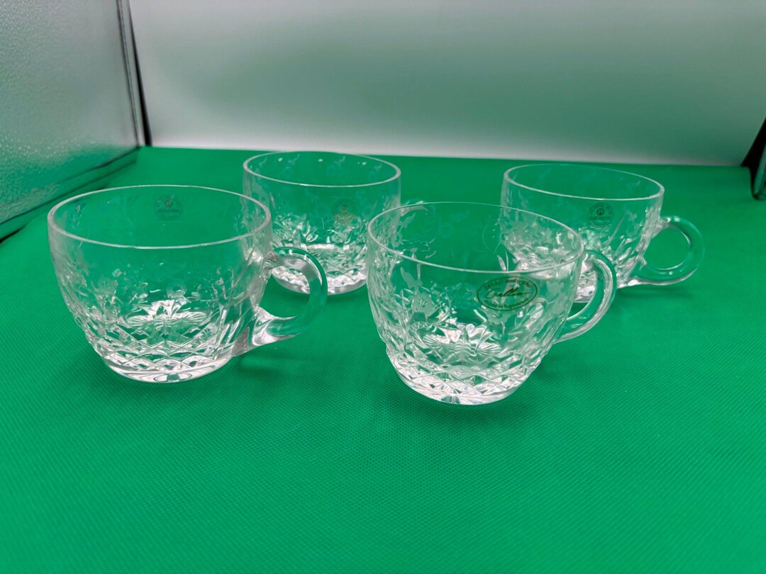 Set of 4 Rogaska Crystal GALLIA Punch Cups - Etsy