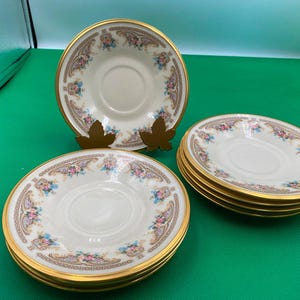 Set 8 Lenox China VERSAILLES Appetizer Plates / Saucers 6" - Etsy